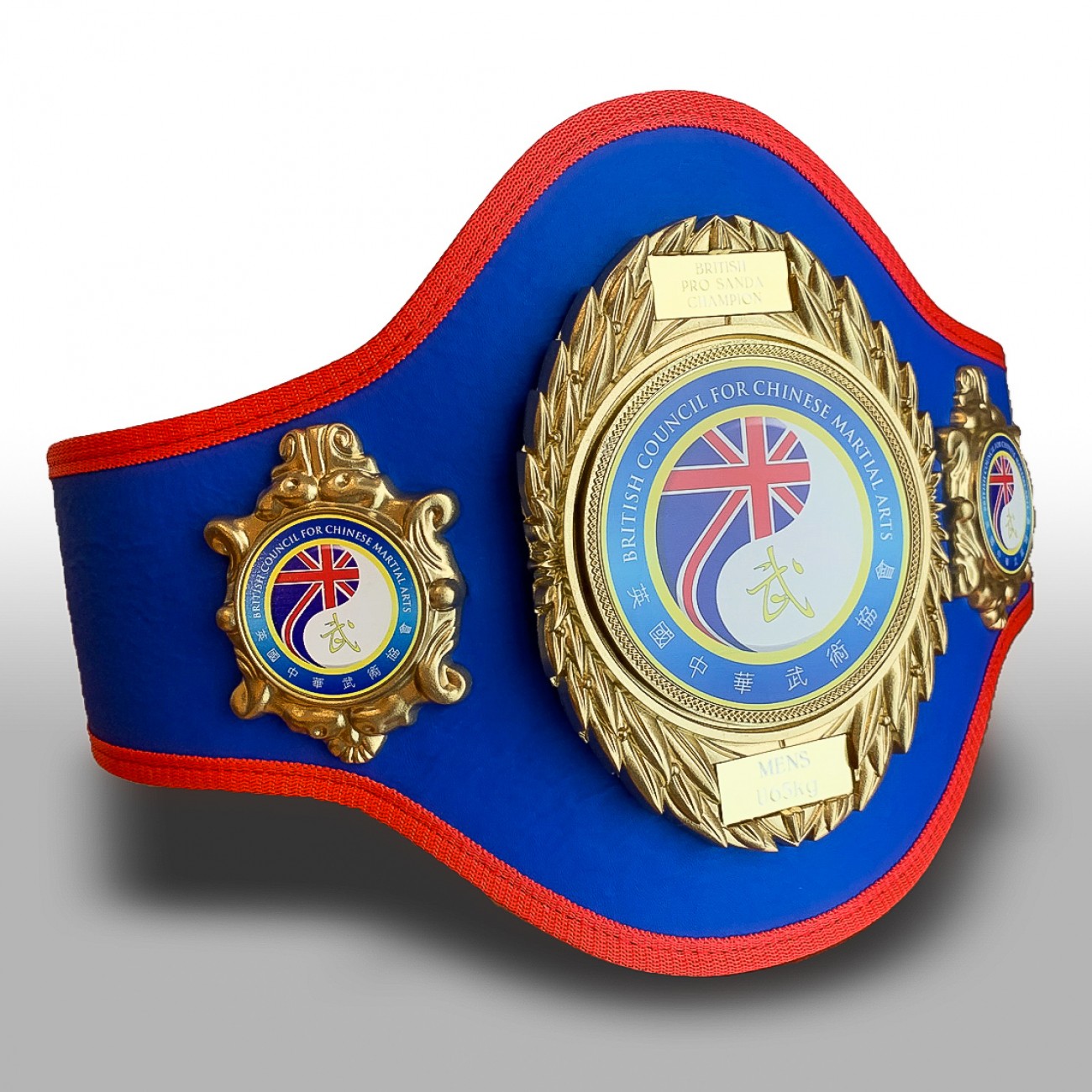 CUSTOM CHAMPIONSHIP BELT J C TROPHIES